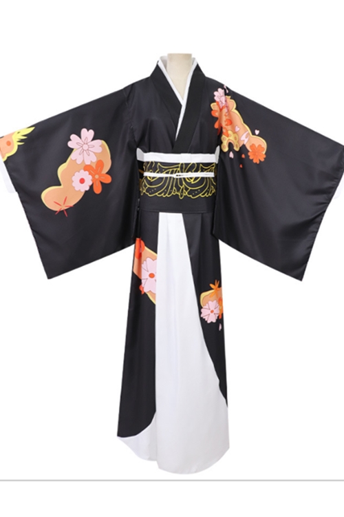 Demon Slayer Ghost dance Tsuji no misfortune women's gangster kimono ...